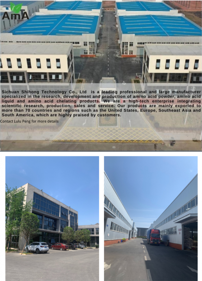 H2SO4 Hydrolysate Nitrogen Water Soluble Fertilizer Amino Acid Powder ...