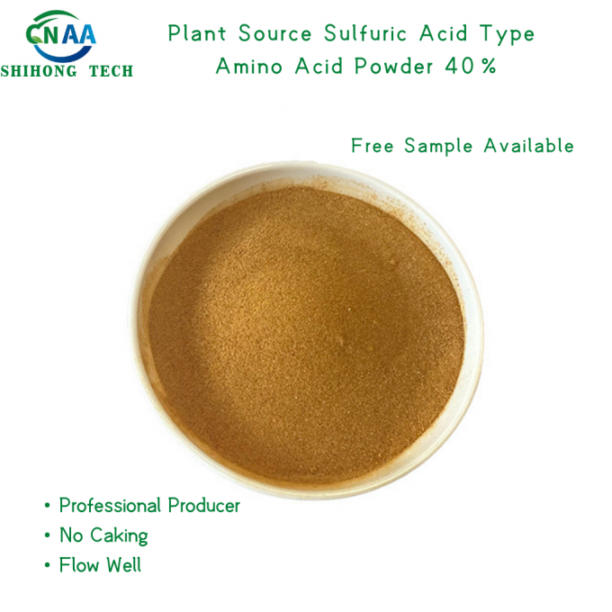 Plant Source Amino Acid Powder 40% Fertilizer Free Chlorine For Agriculture